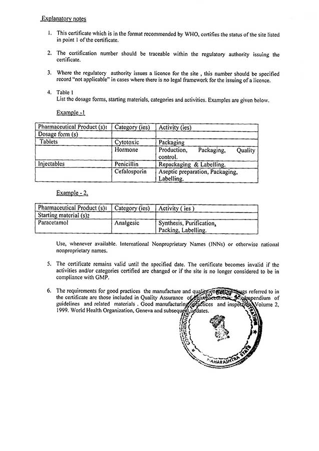 Regulatory affairs +certificates